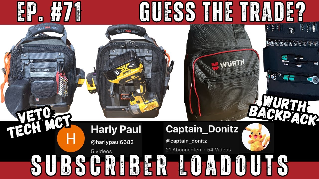 EP. 71 Guess the Trade? - Subscriber Loadouts - Veto Tech MCT & Wurth ...