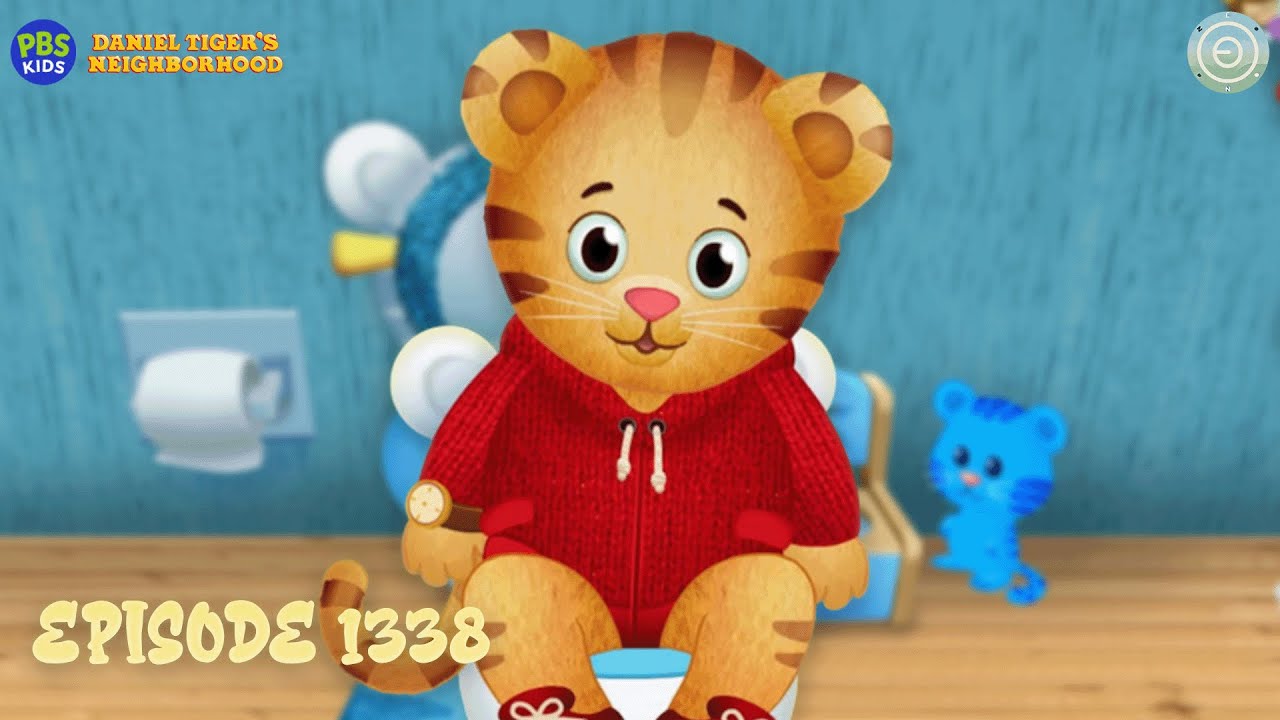Daniel Tiger Neighborhood Bathroom Episode 1338 - YouTube