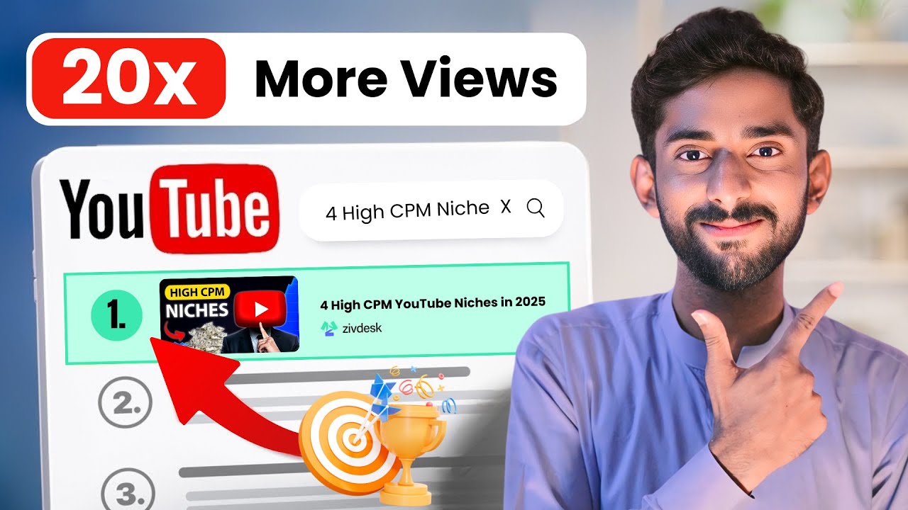 4 High CPM YouTube Niches in 2025 | 4 Highest RPM YouTube Niches - YouTube