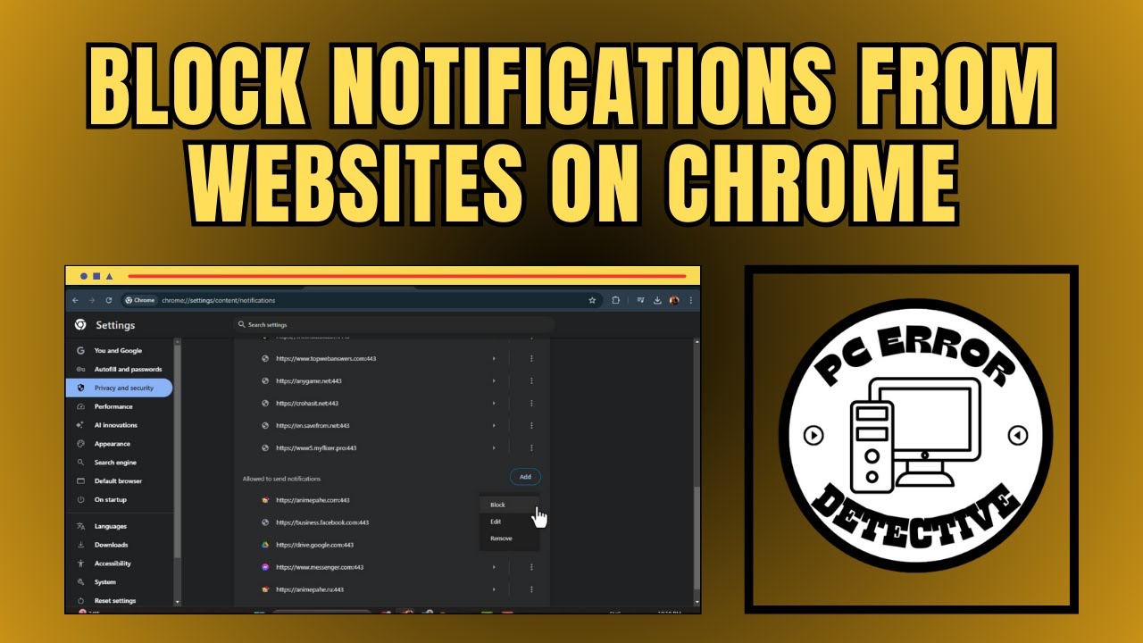 How to Block Notifications From Websites on Chrome - Step-by-Step Guide ...