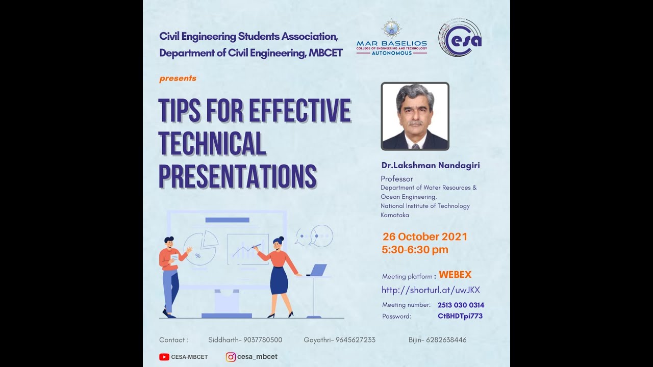 Tips for Effective Technical Presentations - Part 3 - YouTube