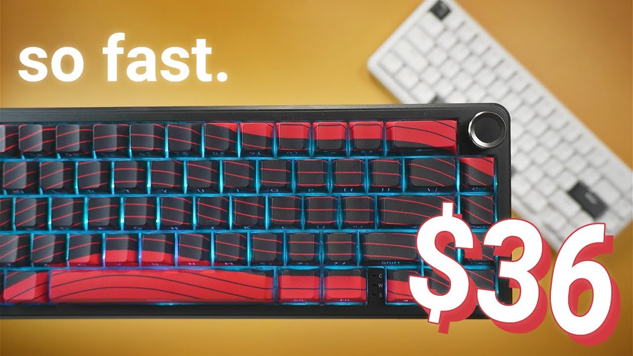 The fastest wireless magnetic keyboard... (A TTACK SHARK X65 HE ...