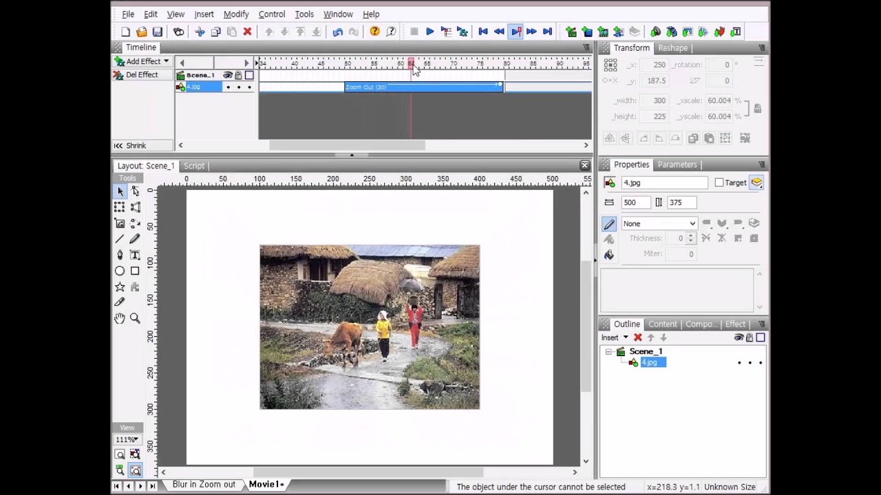 Swish Max 4 Blur in Zoom Out - YouTube