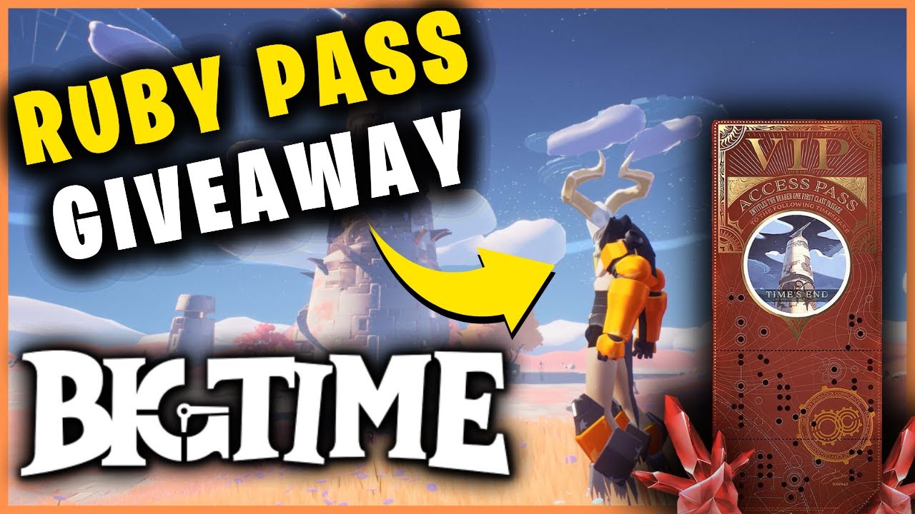 BIG TIME GAME RUBY PASS GIVEAWAY STREAM! - YouTube