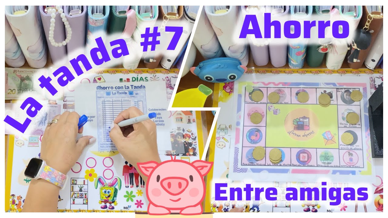 🔴LA TANDA #7 / AHORRO ENTRE AMIGAS💵(ahorro carpetas médicas) #latanda # ...