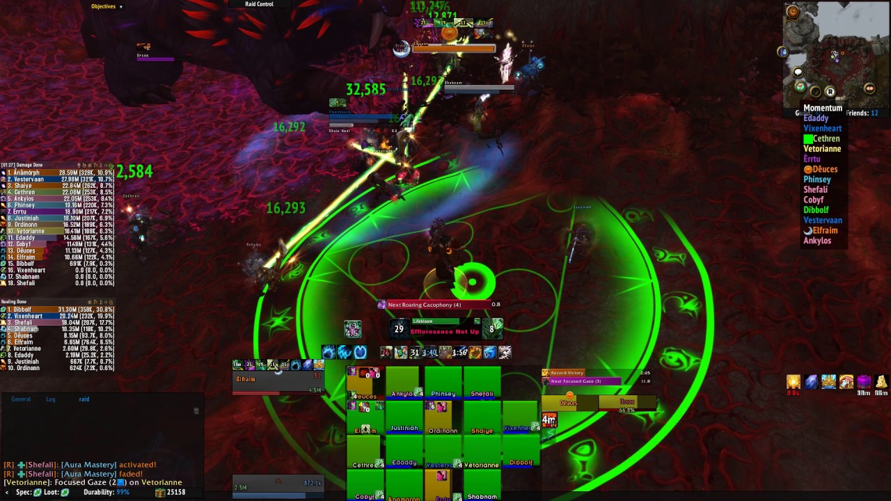 Emerald Nightmare: Ursoc heroic (WoW Legion) - YouTube