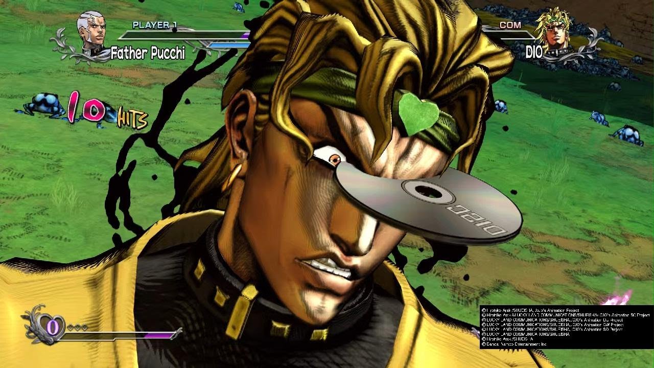 JoJo's Bizarre Adventure: Father Pucci Flex (Pucci vs DIO) - YouTube
