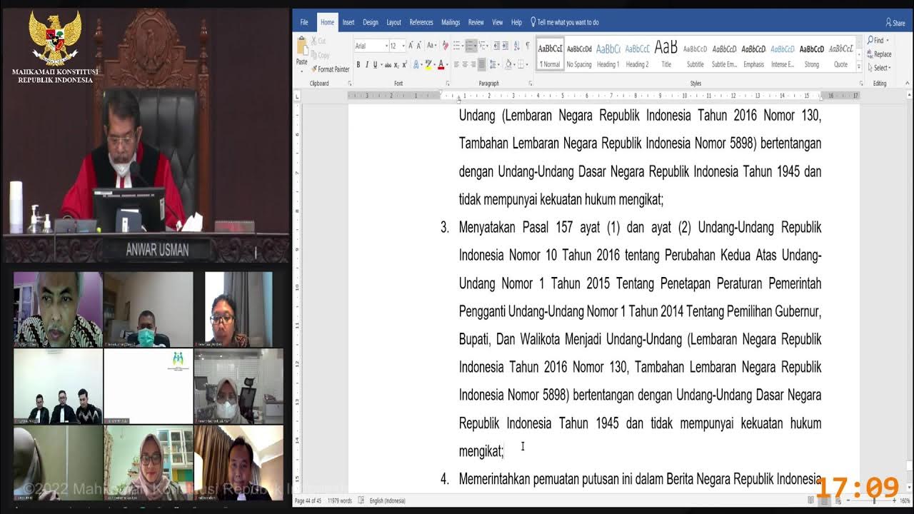 Sidang Pengucapan Putusan. Kamis, 29 September 2022. - YouTube