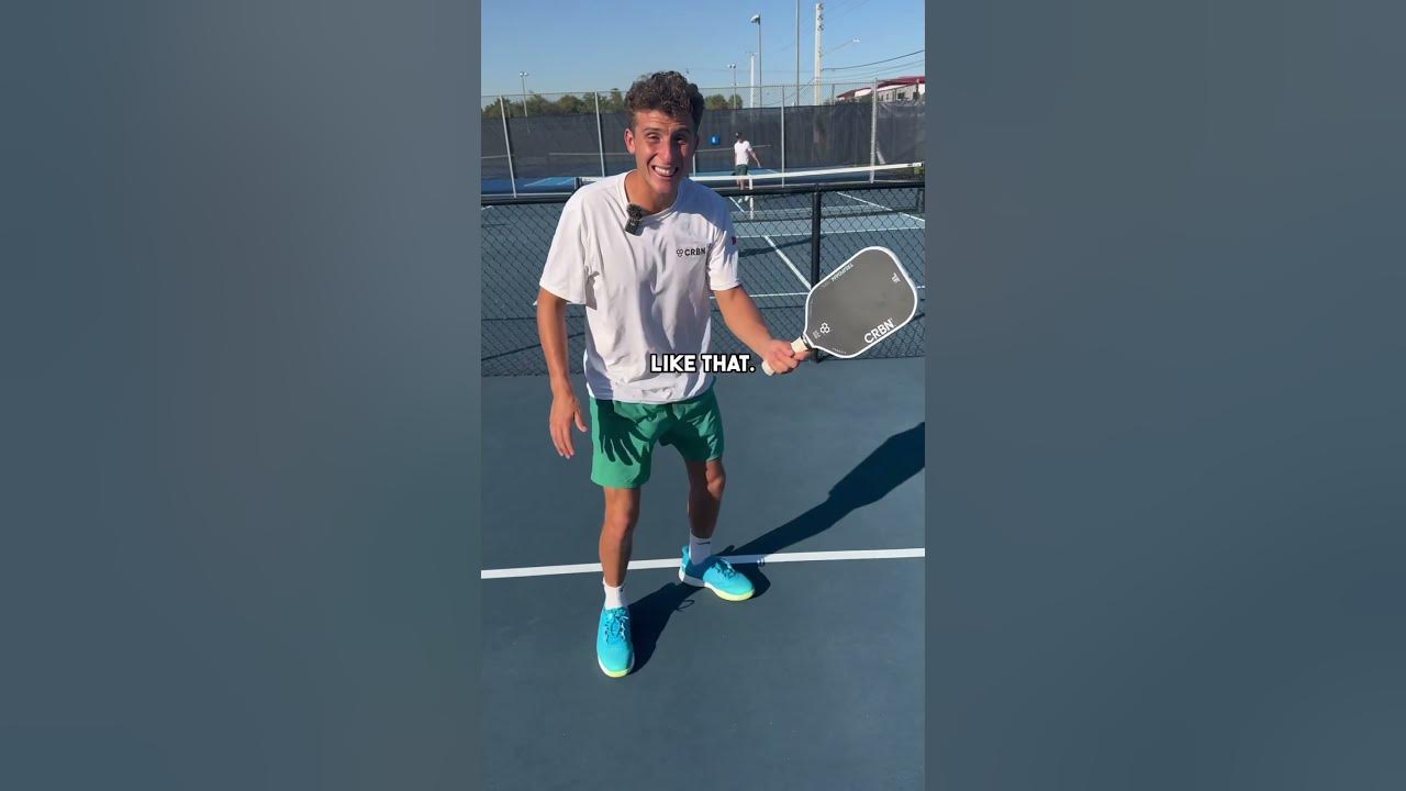 How to hit a perfect return of serve in pickleball! #pickleball #pickleballtips #shorts - YouTube