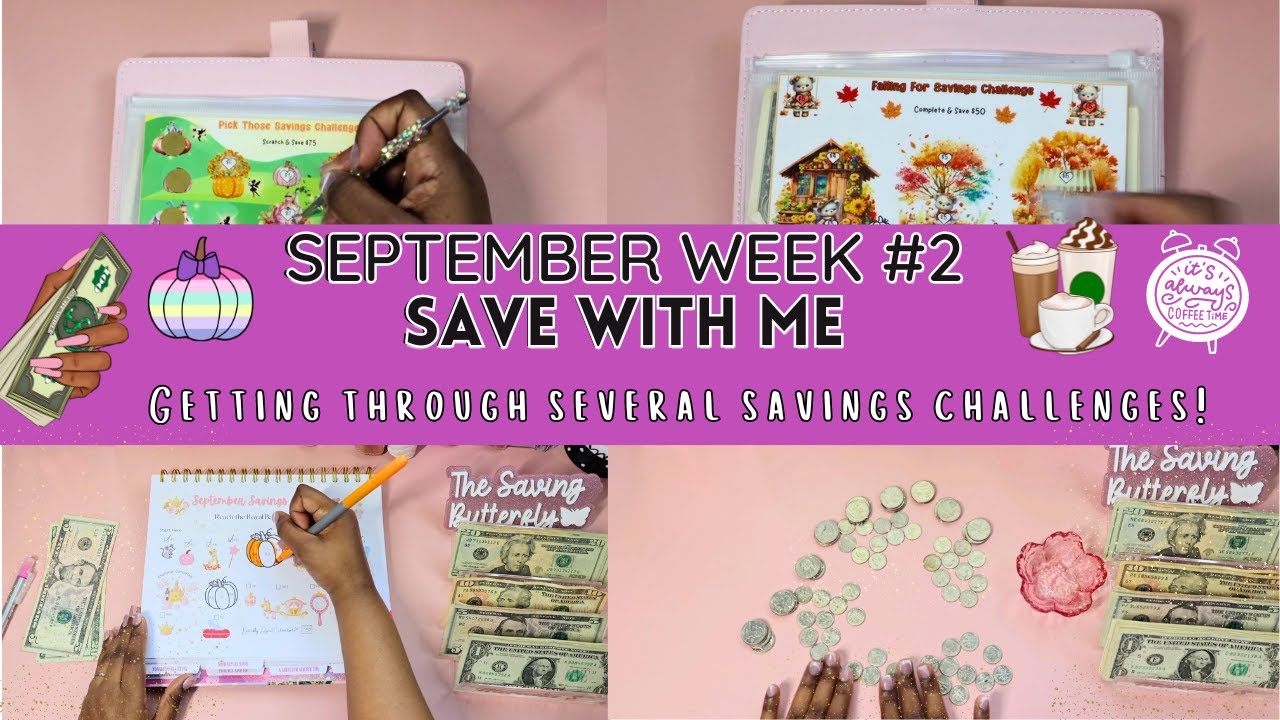 Save With Me September Week 2 🦋| It's All About Fall! 🍁| Using Savings ...