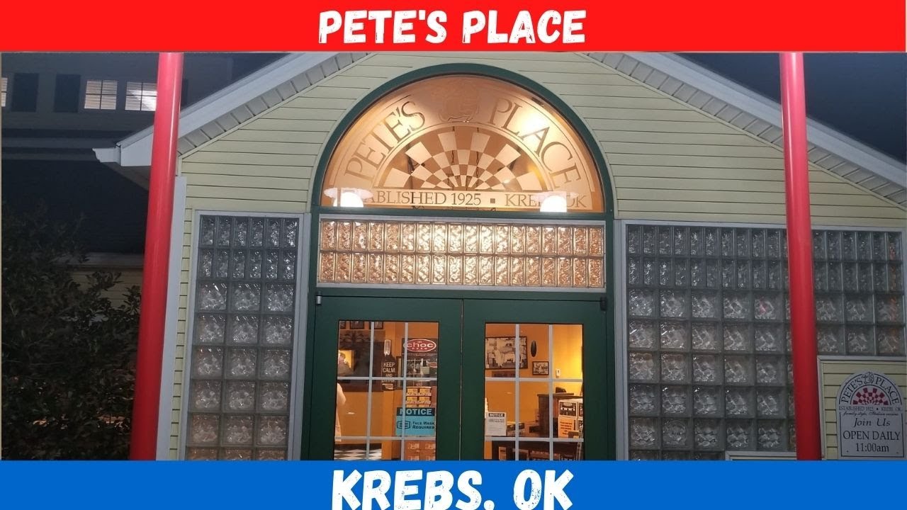 Pete's Place | Krebs, OK | Family Style Italian - YouTube
