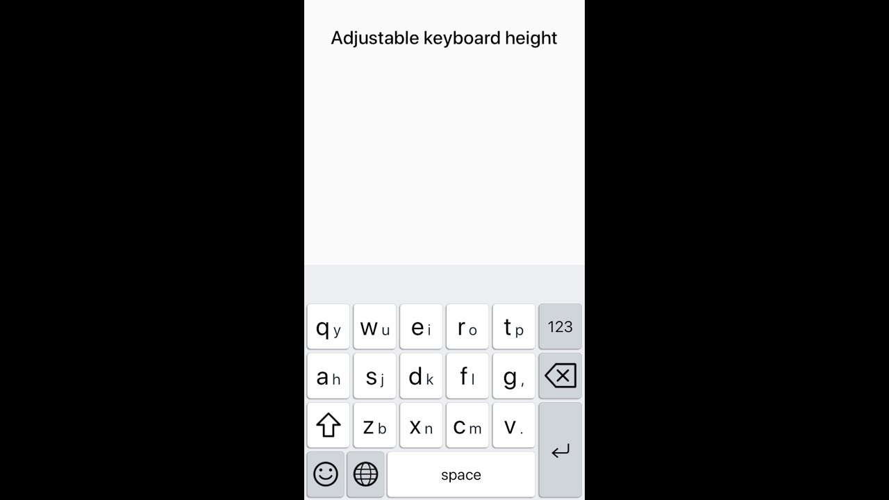 Tboard: Tilt Keyboard with large keys (other features) - YouTube