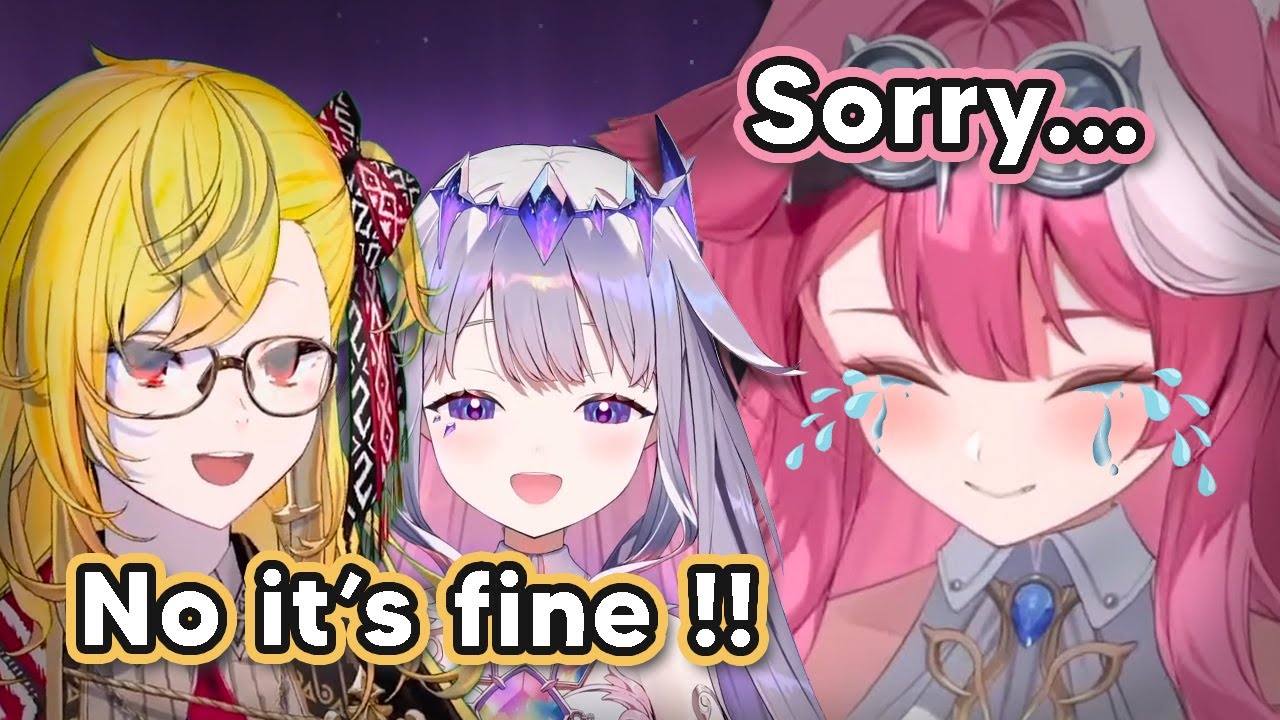 Raora Falling and Zenloss in Front of Kaela & Biboo【Hololive | hololive ...