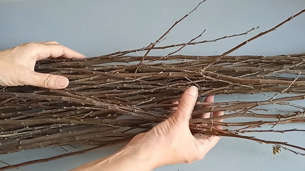 ♻ 3 IDEAS con RAMAS 🌼 APROVECHA los que OTROS TIRAN!! 😍 MANUALIDADES 💕 ...