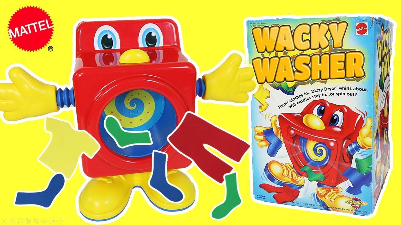 Toy Wacky Washer Game for Kids - YouTube
