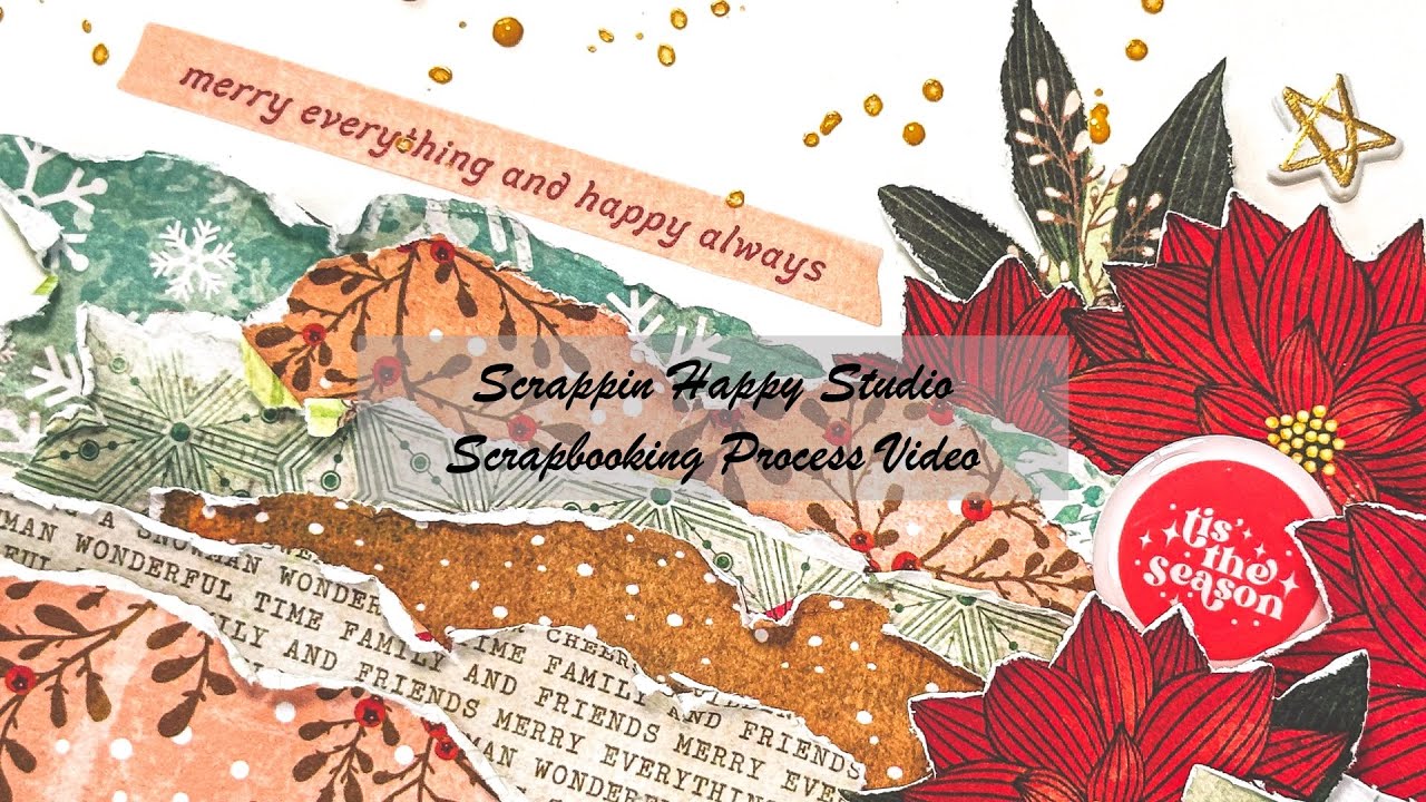 Scrapbooking Process Video #196 | Celebrate Together Layout | Scrappin ...