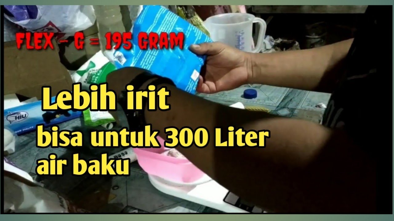 Meracik sendiri AB MIX untuk 300 L air baku | Bahan pupuk meroke - YouTube