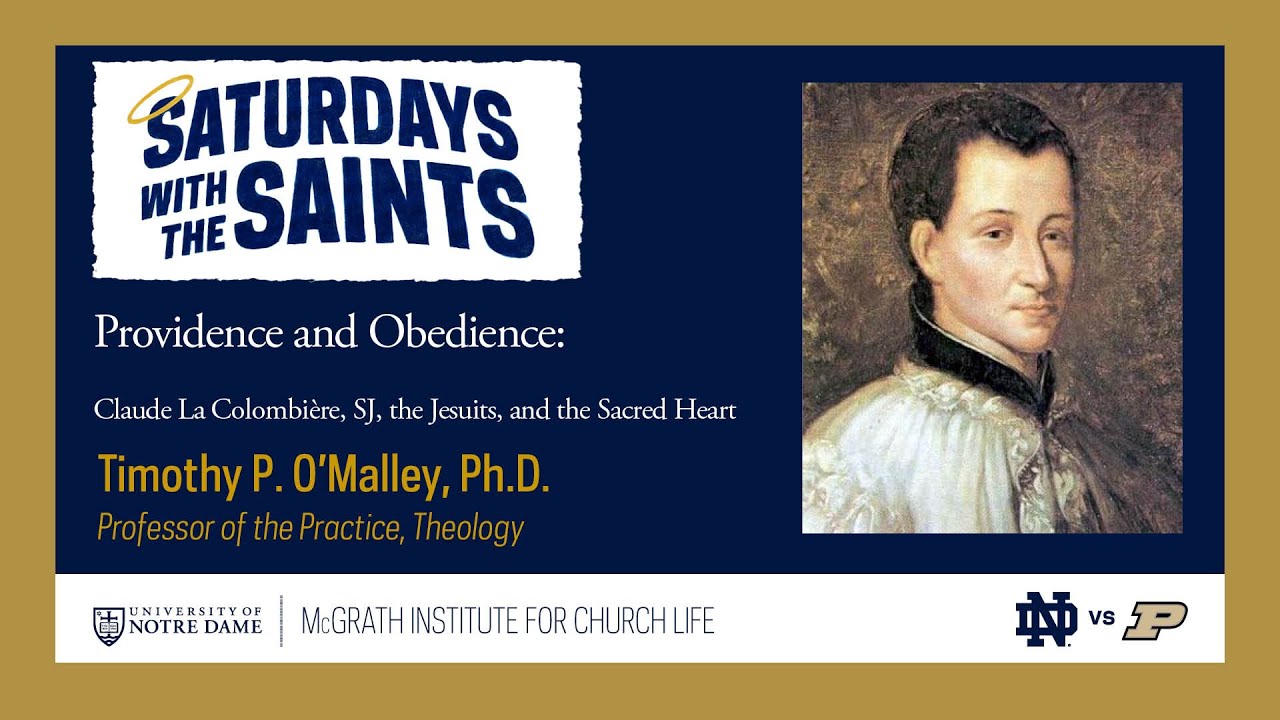 Providence and Obedience fr. Prof. Timothy O’Malley | Saturdays with ...