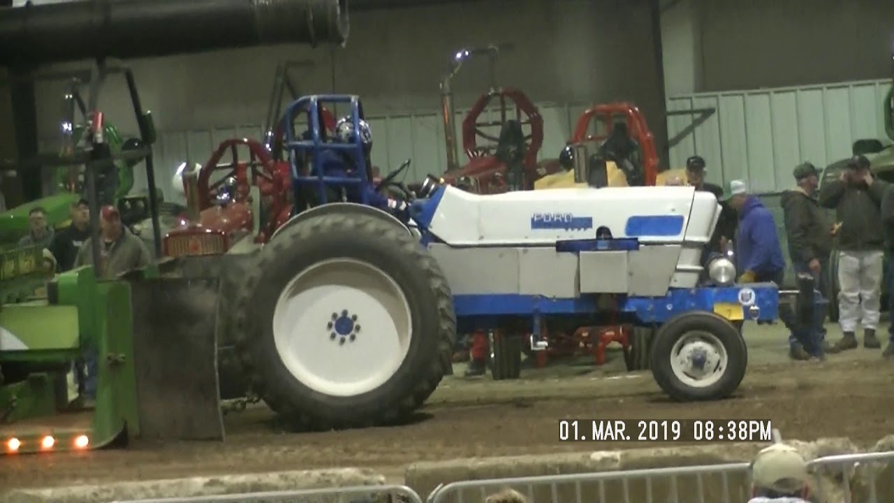 NATURAL SUPER STOCK TRACTORS 2019 ANGRY FARMER INDDOR PULL EATON, OHIO ...