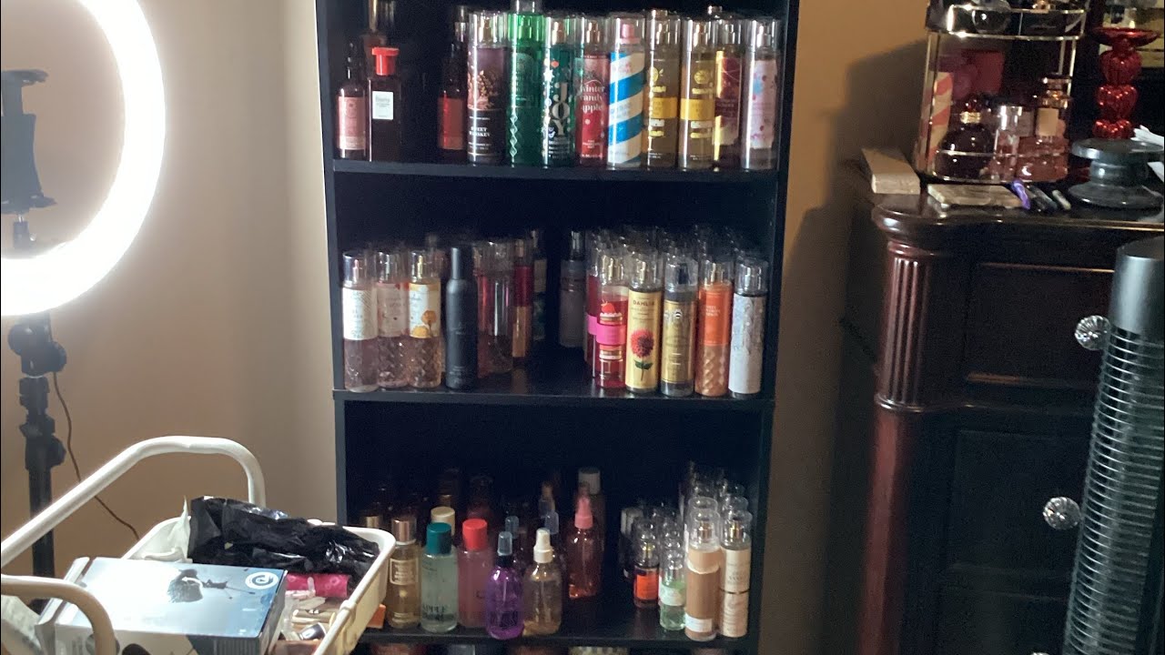REFRESHING MY HUGE FRAGRANCE COLLECTION AND HOME! #bathandbodyworks # ...