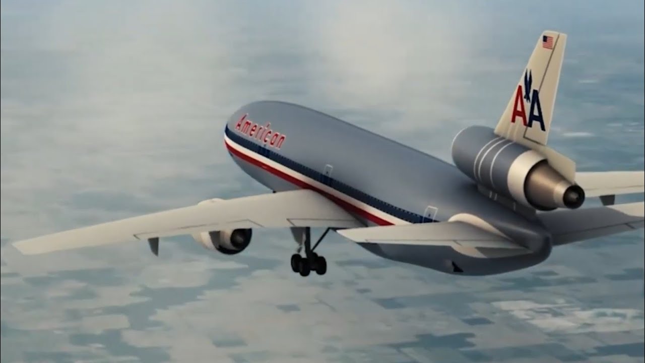 American Airlines Flight 96 - Landing Animation 2 - YouTube
