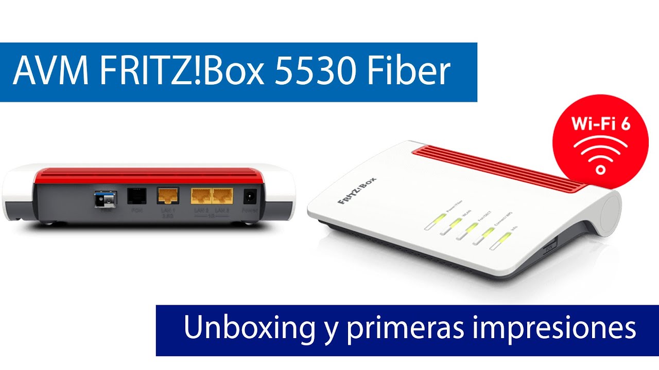 QUITA EL ROUTER DE FIBRA DE TU OPERADOR. Conoce el AVM FRITZ!Box 5530 ...