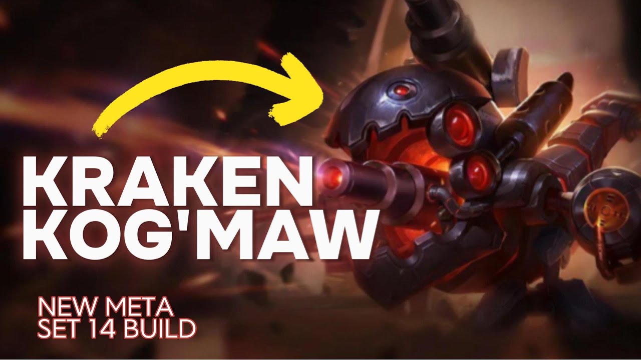 TFT Patch 14.6 NEW BUILD Guide - Triple Kraken's Fury Kog'Maw Vanguard ...