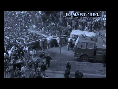 Disintegration of Yugoslavia 1991-Part 40 ... 9  mart 1991 - Demo opozicije u Beogradu