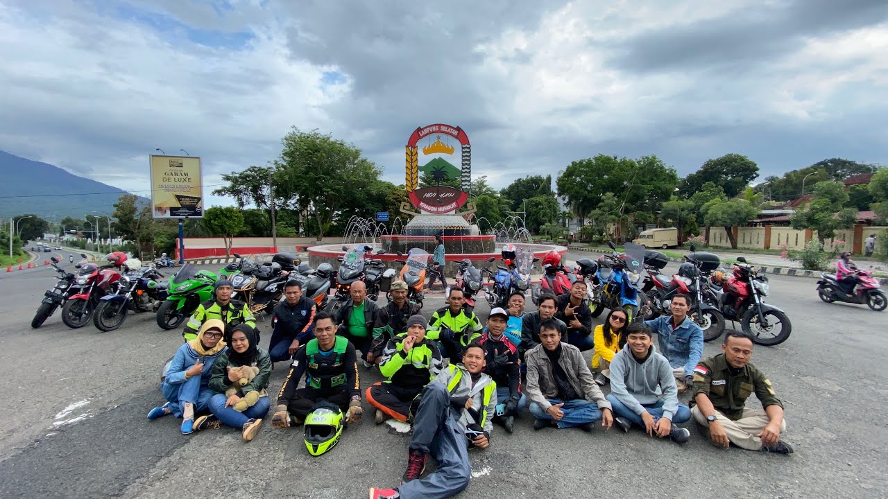 Rapi Raiders Lampung Touring Lampug Selatan - YouTube