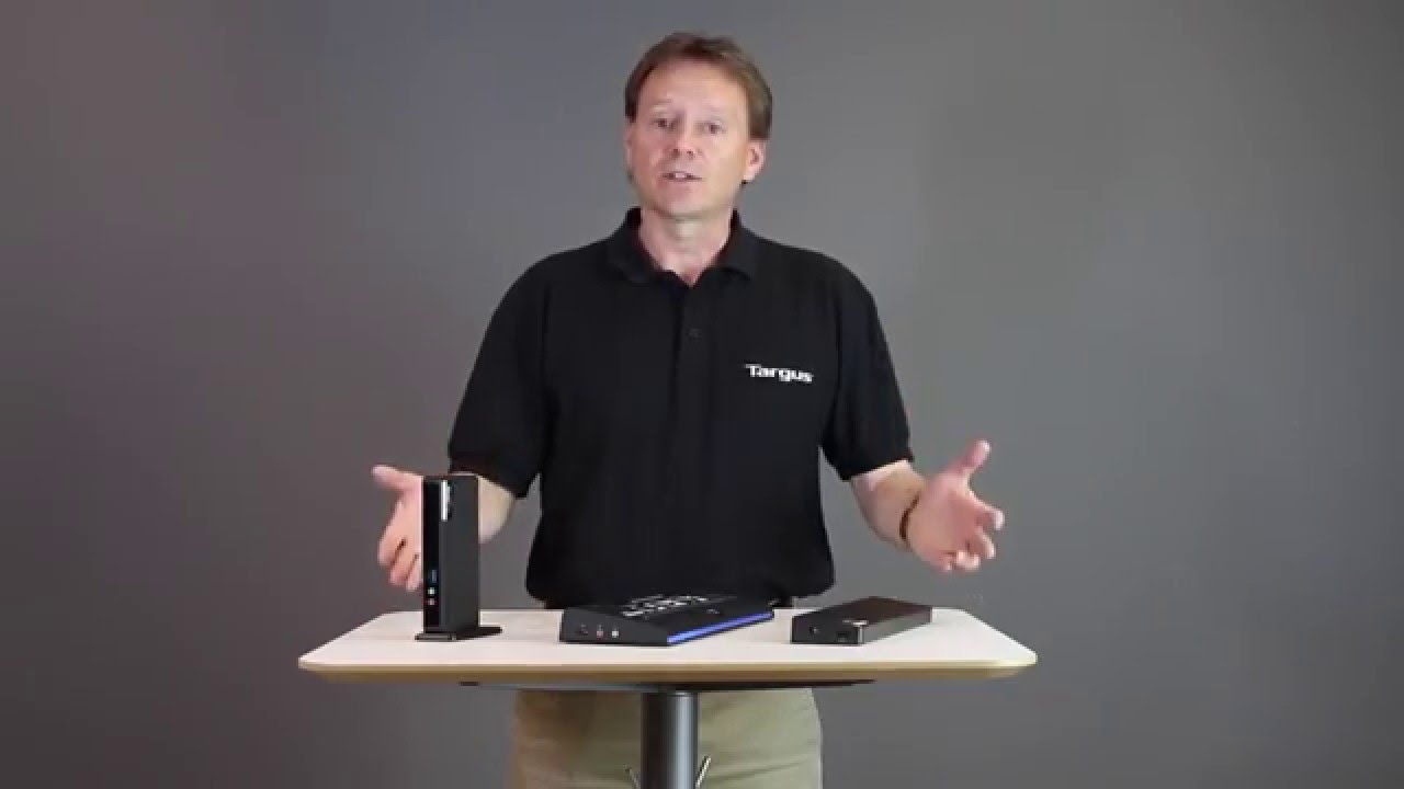 Targus ACP70, ACP076, & ACP71 Universal Docking Features - YouTube