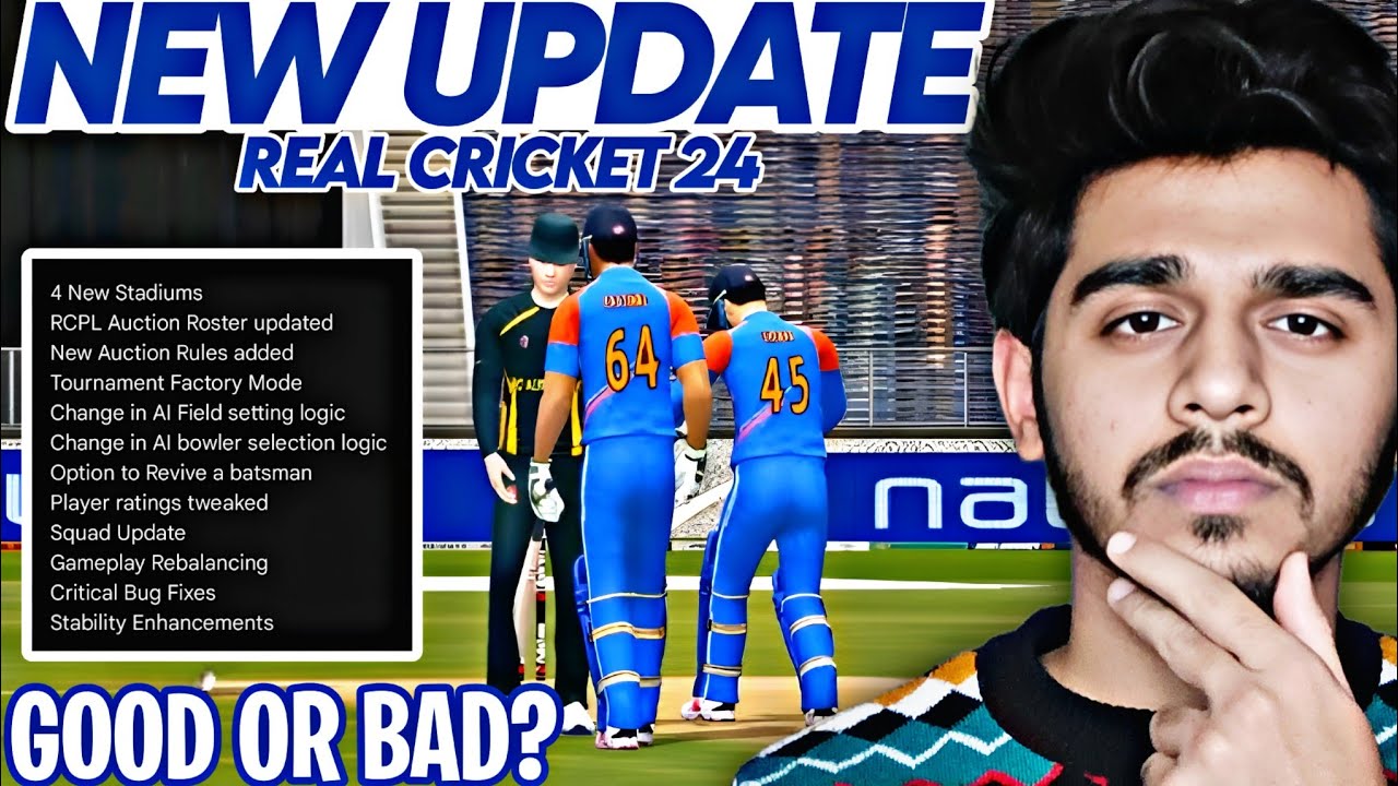 Real Cricket 24 New Update Honest Review + Gameplay - Real Cricket 24 ...
