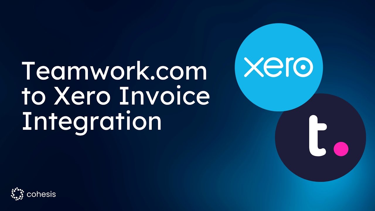Teamwork To Xero Invoice Integration - YouTube