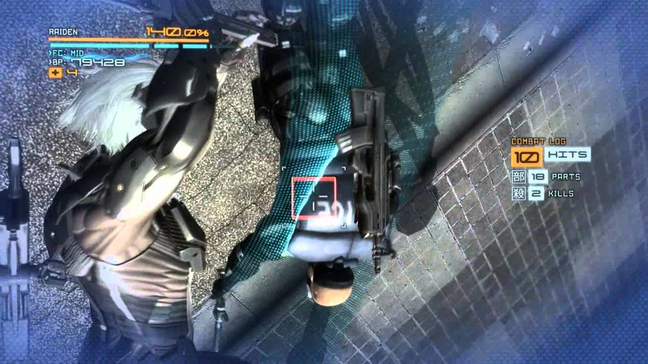 Metal Gear Rising: Blade Mode Kill - YouTube