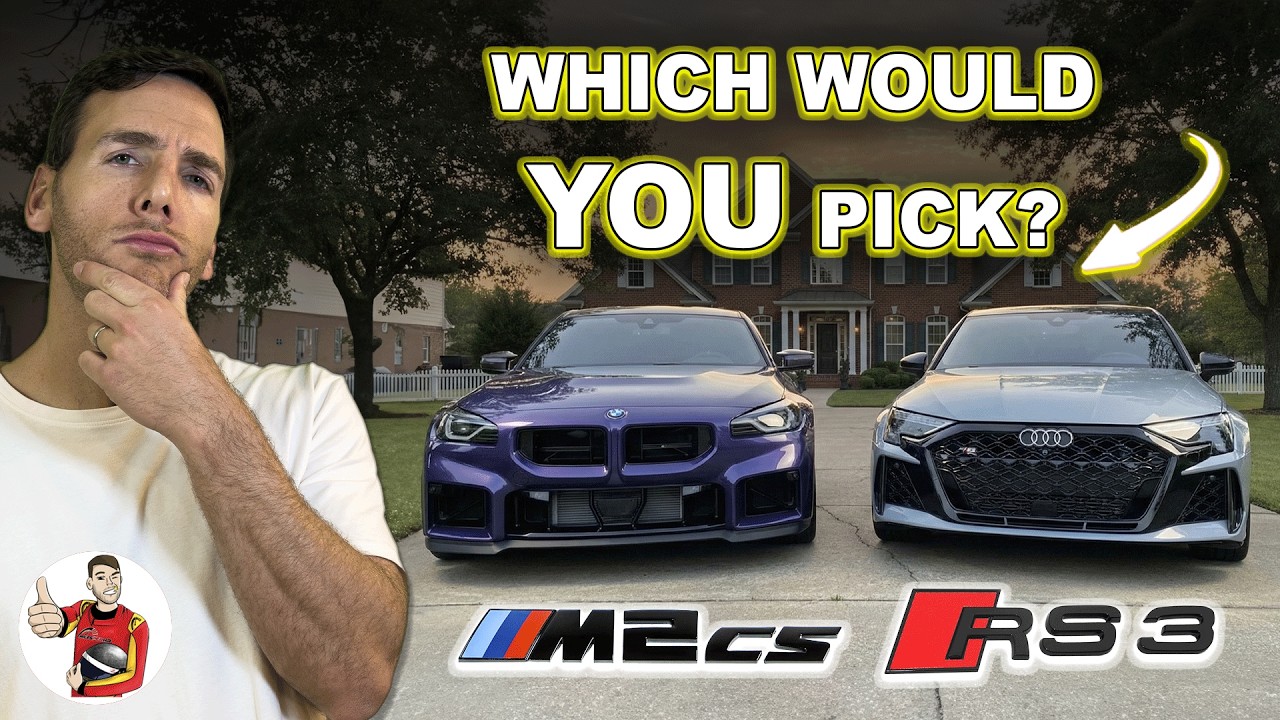 BMW M2 CS vs Audi RS3 // The Ultimate Compact Performance Showdown (POV ...
