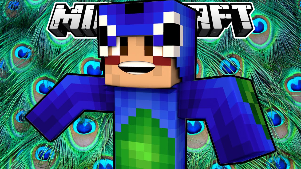 Minecraft - Peacock - Build Battle - YouTube