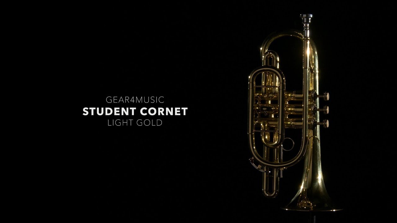 Student Cornet by Gear4music, Light Gold | Gear4music - YouTube