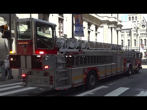 PFD Ladder 9 Responding *Screaming Q* - YouTube