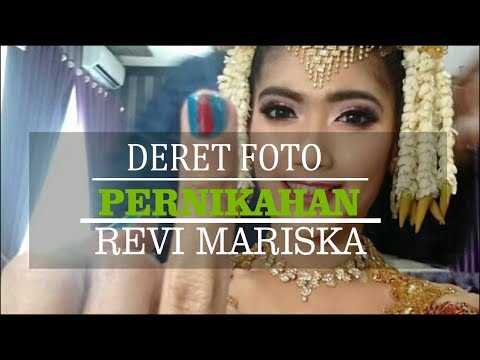 Inilah Deret Foto-foto Pernikahan Revi Mariska dengan M Taufik yang Mewah