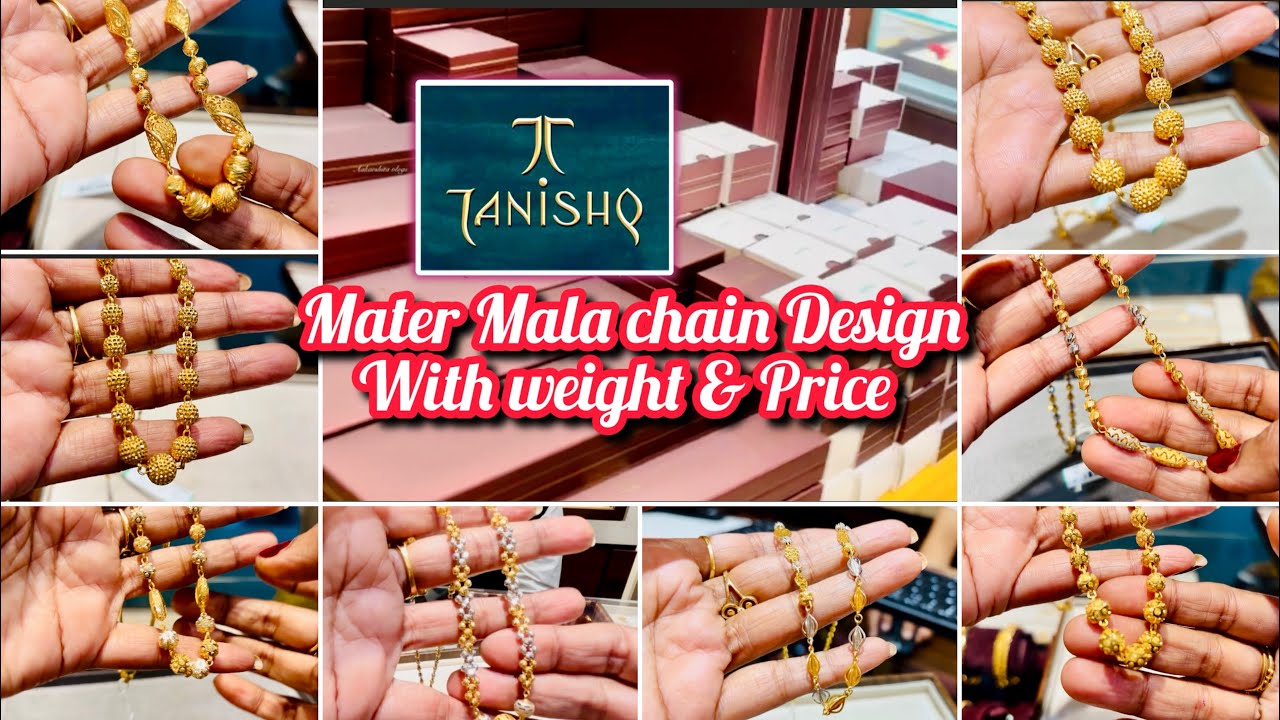 exquisite-tanishq-22k-gold-mater-mala-designs-with-price-gold-chain