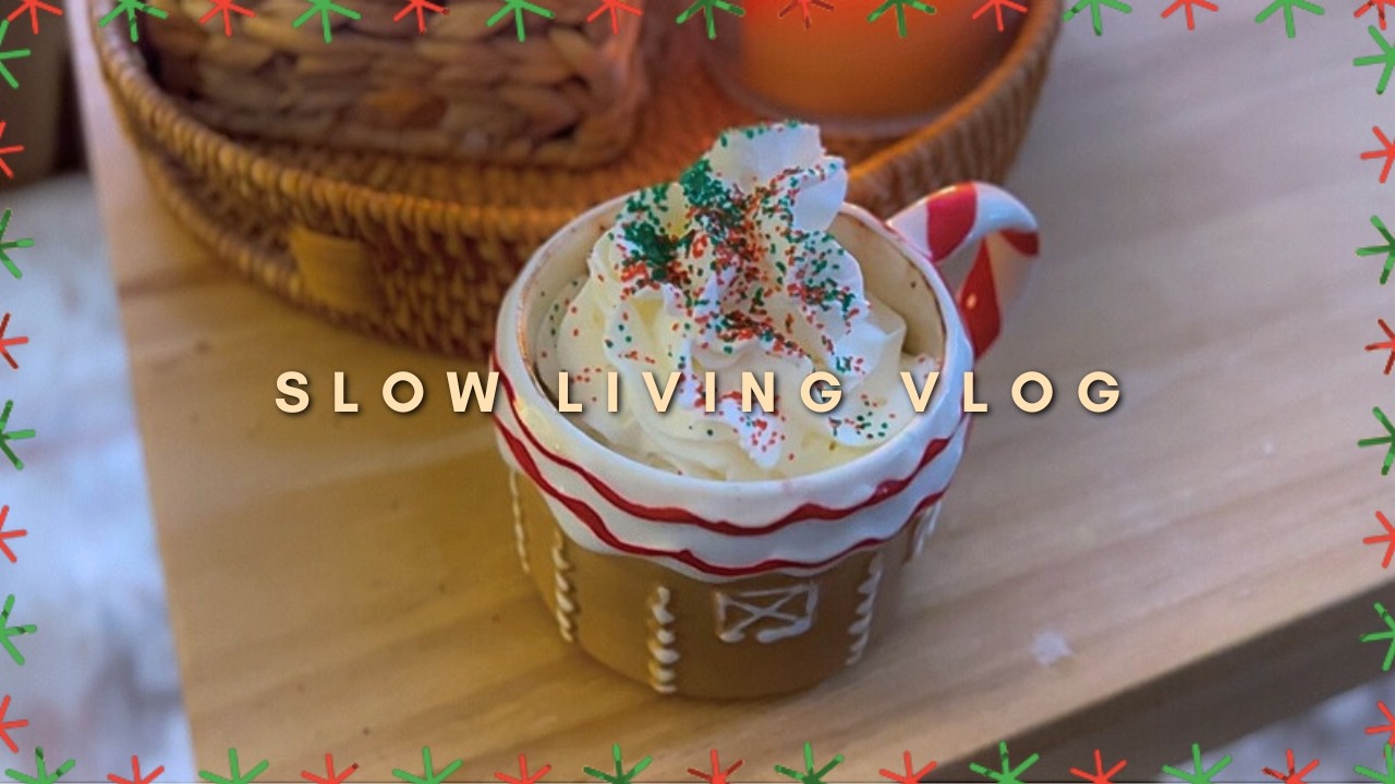 Slow Living Diaries: Hot Cocoa, Ice Skating, What I Eat | Silent Vlog ...