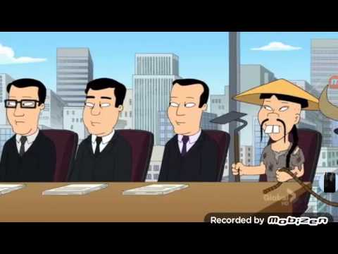 Chinese among Japanese family guy - YouTube
