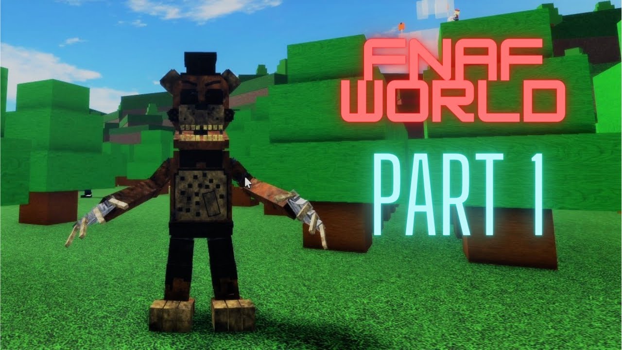 Roblox FNAF World Return To Animatronica "Getting Nightmare Freddy ...
