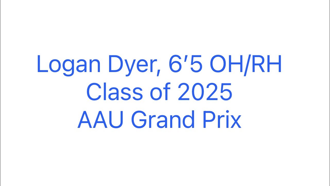 Logan dyer, AAU Grand Prix - YouTube