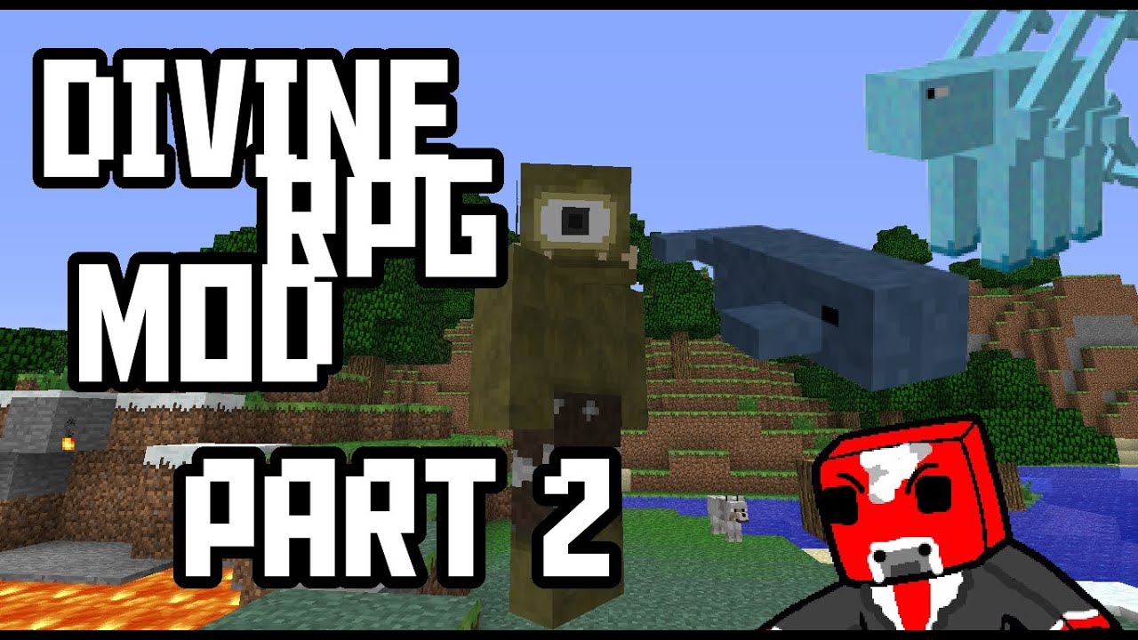 Minecraft Divine RPG Mod Ep.2-Iron is Worthless! - YouTube