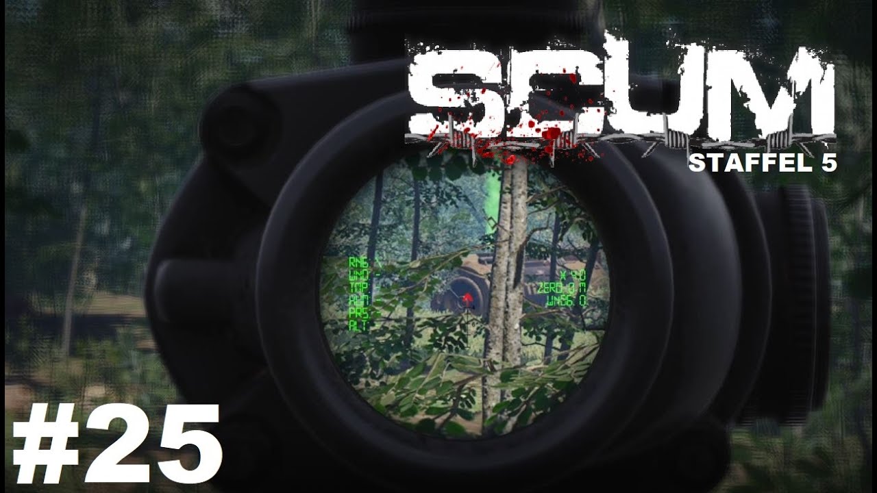 SCUM - Die Sniper Armbrust / Ein Raid beobachten #25 Staffel 5 Gameplay ...