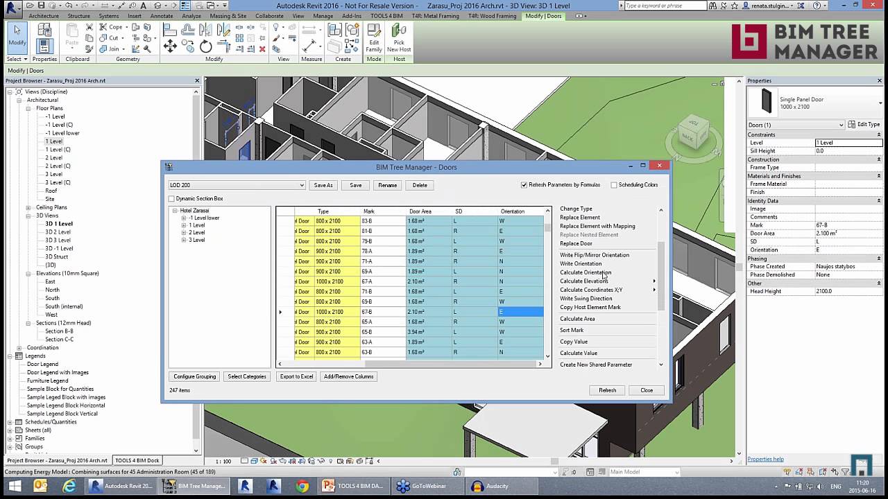 AEC BIM-lösningar - BIM Tree Manager - YouTube