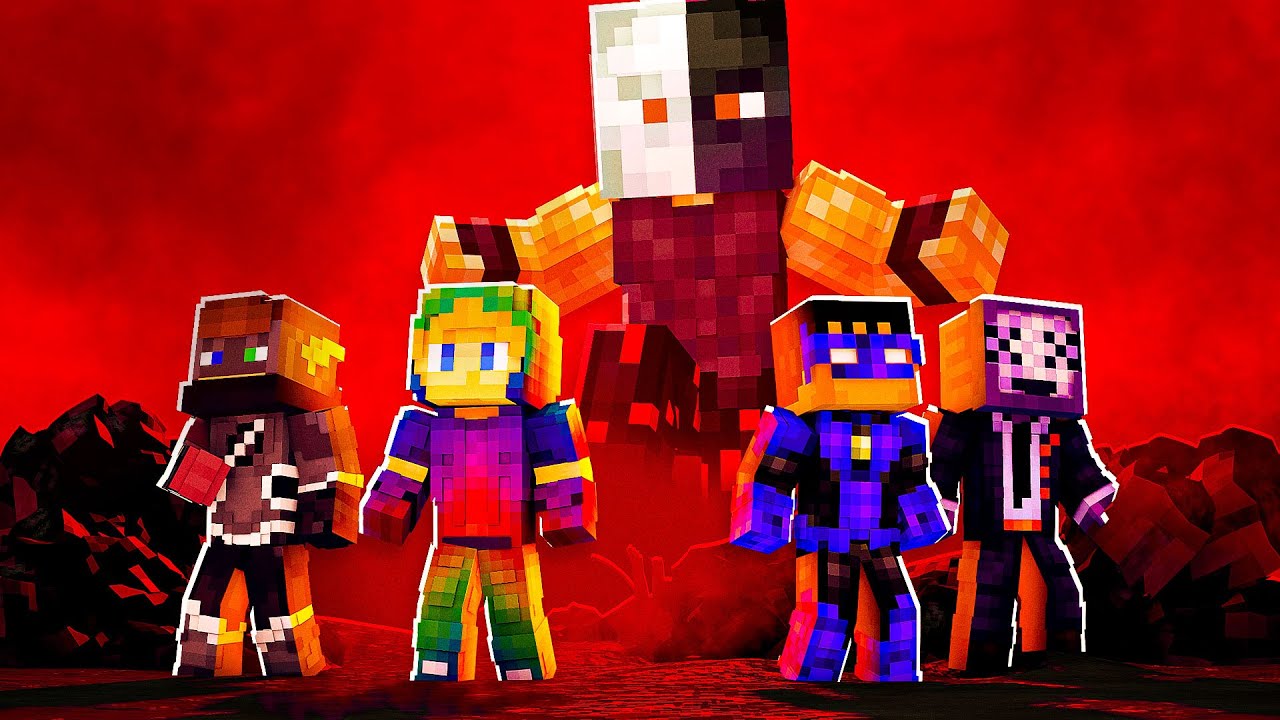 Superhero Minecraft People Marvel Rivals' Season 1 Characters And Map