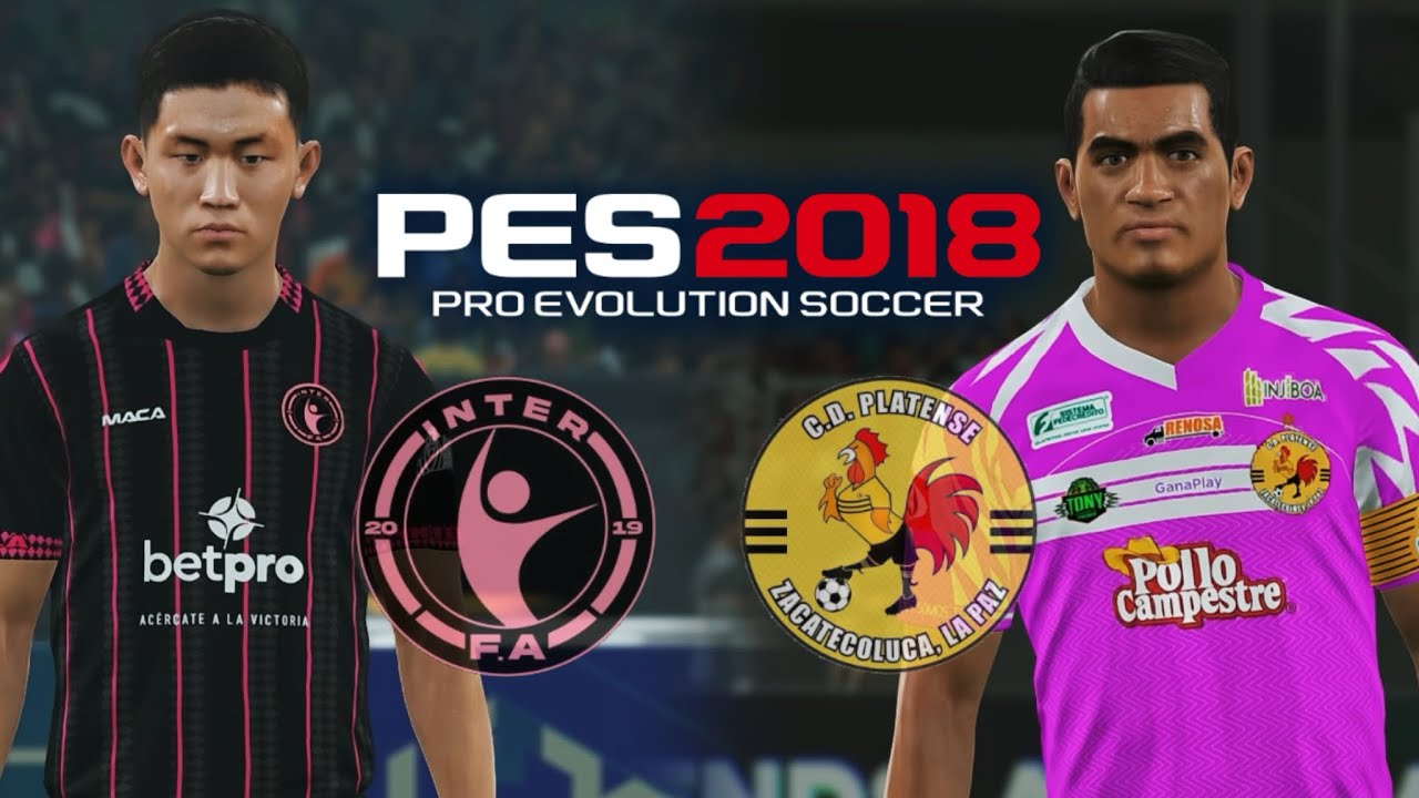 INTER FA 🆚 CD PLATENSE | PES 2018 | PS4 | AP 25 | - YouTube