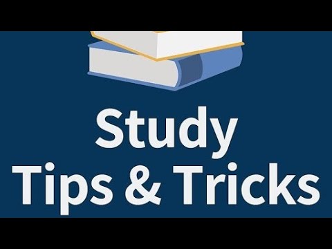 10 study tips and tricks - YouTube