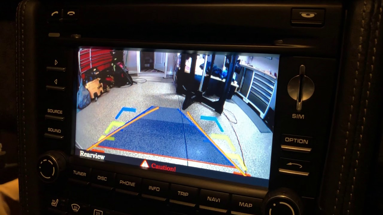Active backup camera from 9XX Research SmartAuto for 997.2, Supports ...